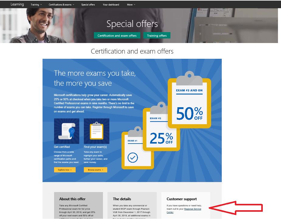 Certification Exam Discounts While Purchasing From Pearson Vue