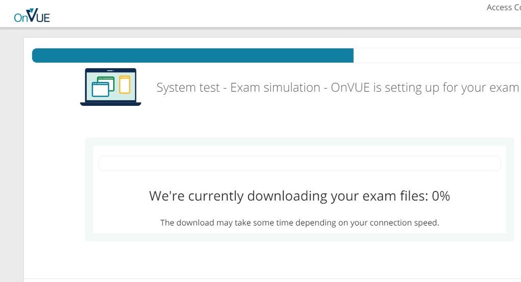 Onvue System Test Exam Simulation Downloading Exam Files 0 Training Certification And