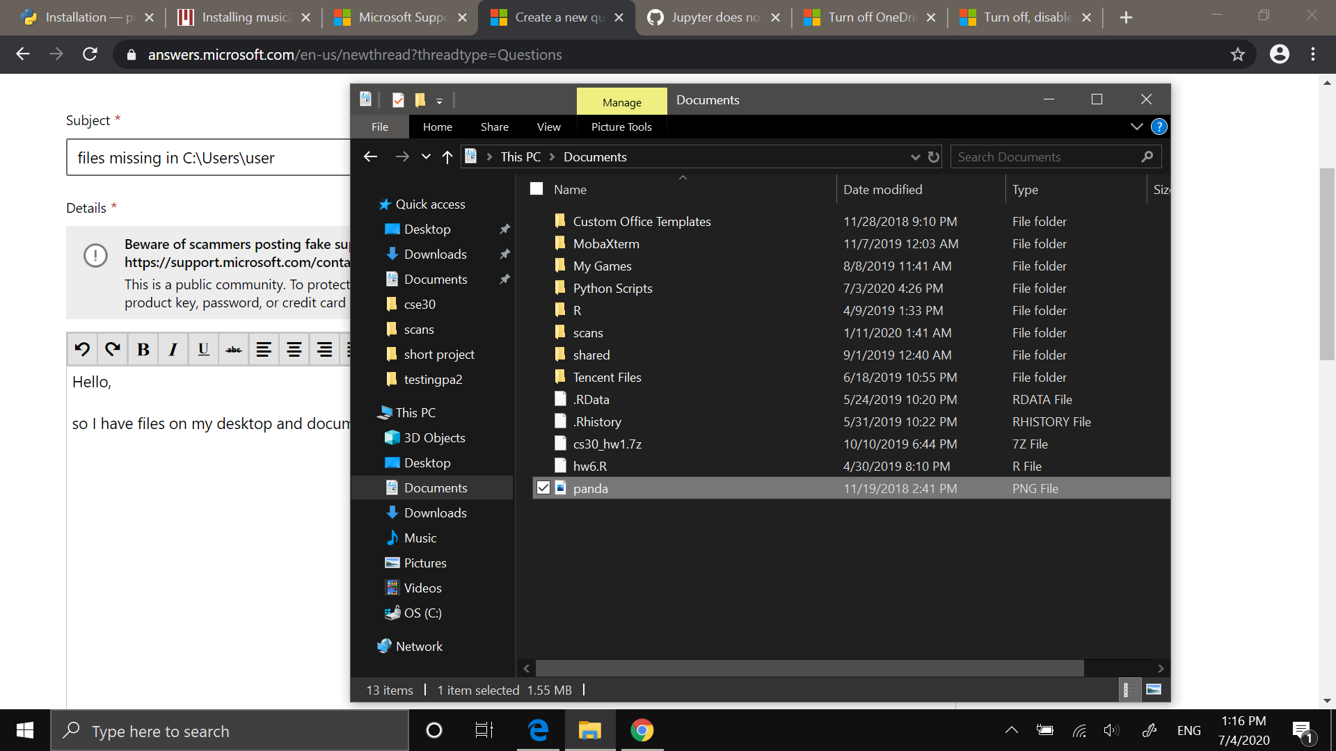 files missing in C:\Users\user - Microsoft Community files missing in C:\Users\user - Microsoft Community