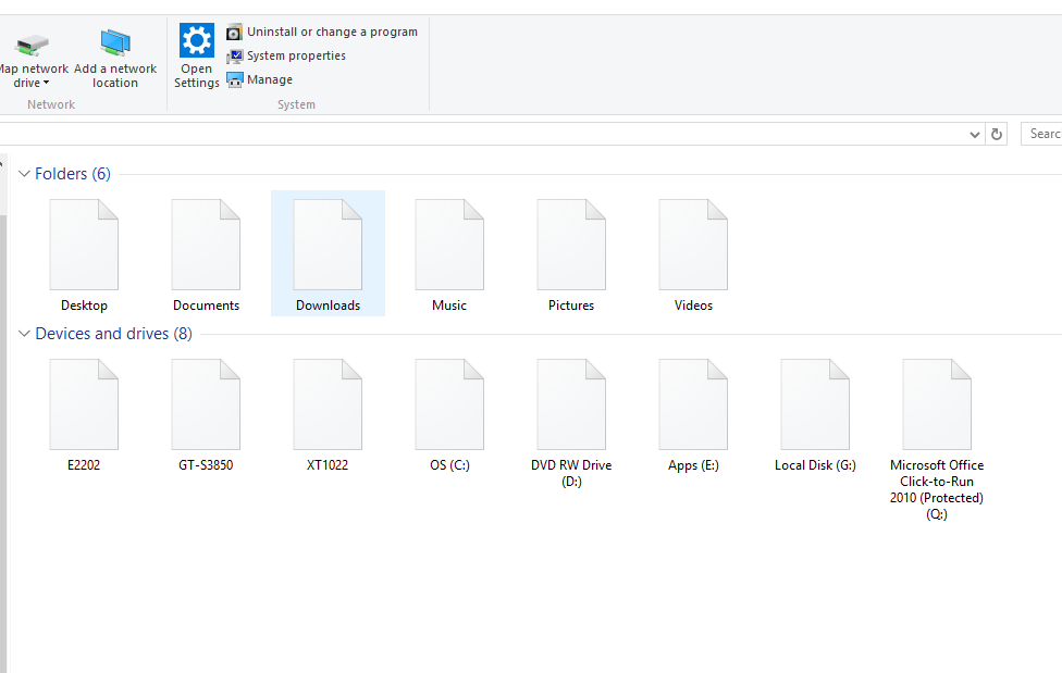 Windows 10 Explorer not displaying folders, files, or correct icons ... Windows 10 Explorer not displaying folders, files, or correct icons ...