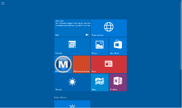 Start Screen Not Displaying Correctly Microsoft Community