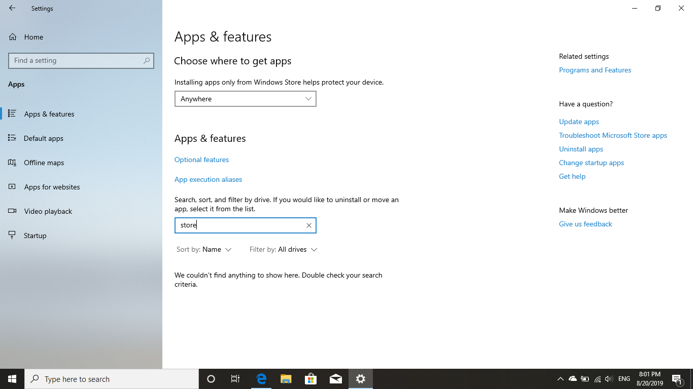 No Microsoft Store after Windows 10 reinstall - Microsoft Community No Microsoft Store after Windows 10 reinstall - Microsoft Community