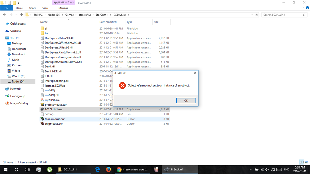 Object Reference Not Set To An Instance Of An Object Microsoft Community
