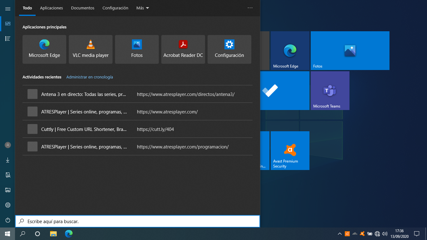 Sale Al Darle Al Botón De Windows El Cuadro De Búsqueda Microsoft