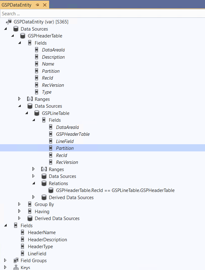 D365fo Custom Created Table And Dataentity Excel Add In Returns Error Microsoft Community