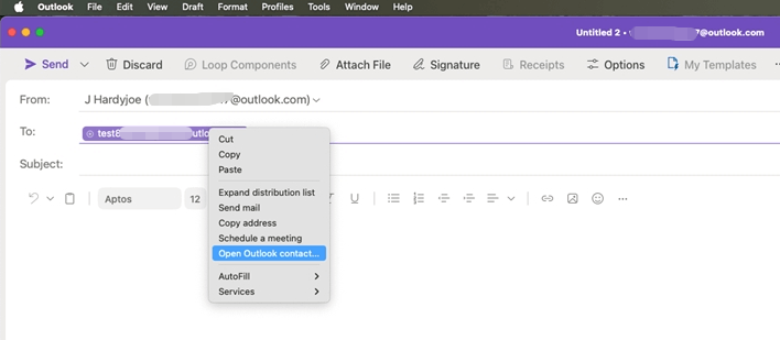 is there a way to populate the address book using the account is there a way to populate the address book using the account