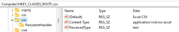 Csvs Previewing As Text Instead Of Excel In Outlook Microsoft Community