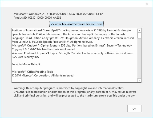 Outlook 2016 Doesn T Accept Password Or App Password Microsoft Community