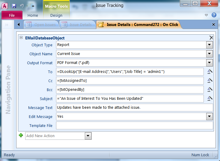 Ms Access 2010 Windows 7 Emaildatabaseobject Microsoft Community