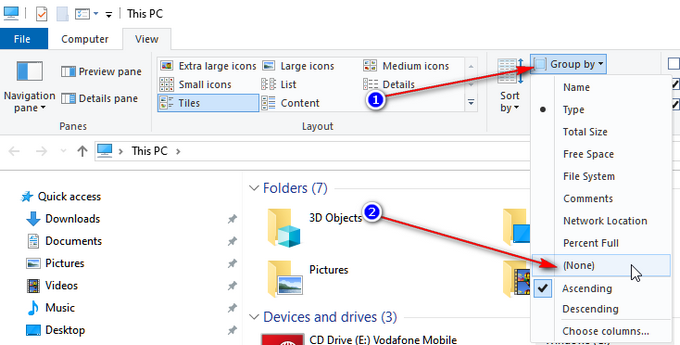 My downloads folder store