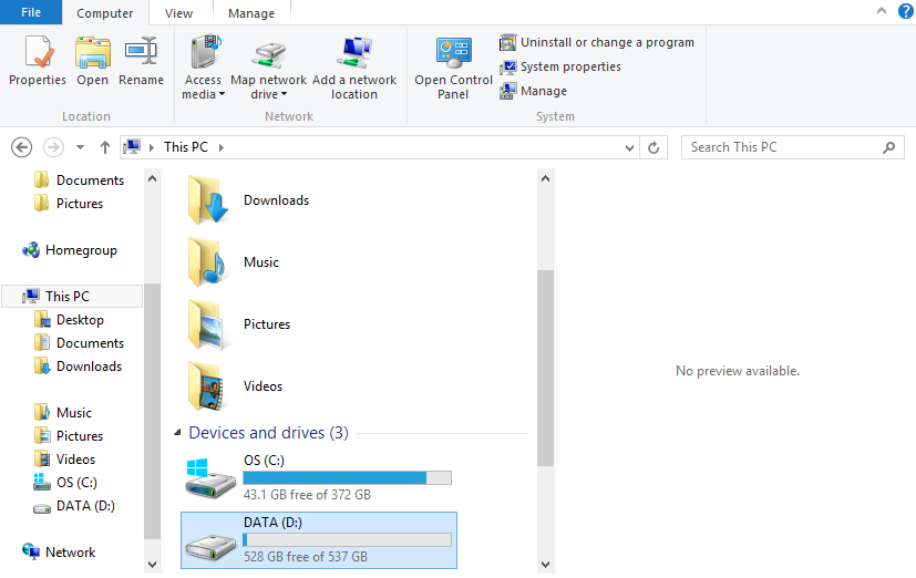 No Files In Local Disk D But Theres Still Remaining Used Space Microsoft Community