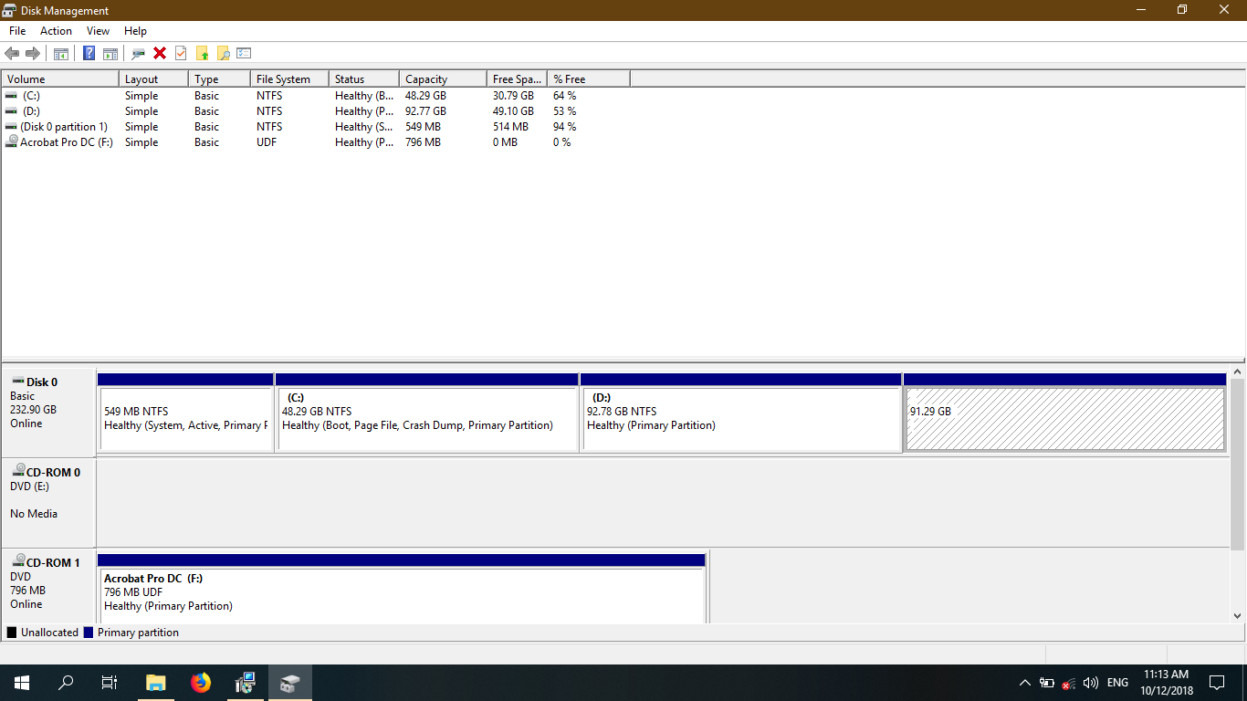 Hard Disk Partition Not Showing Up Microsoft Community