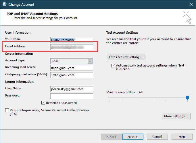 Setting up Outlook 2019 to handle custom domain emails - Microsoft ... Setting up Outlook 2019 to handle custom domain emails - Microsoft ...