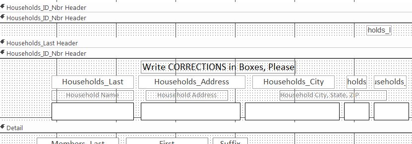Report Has Duplicate Headers How To Remove Microsoft Community