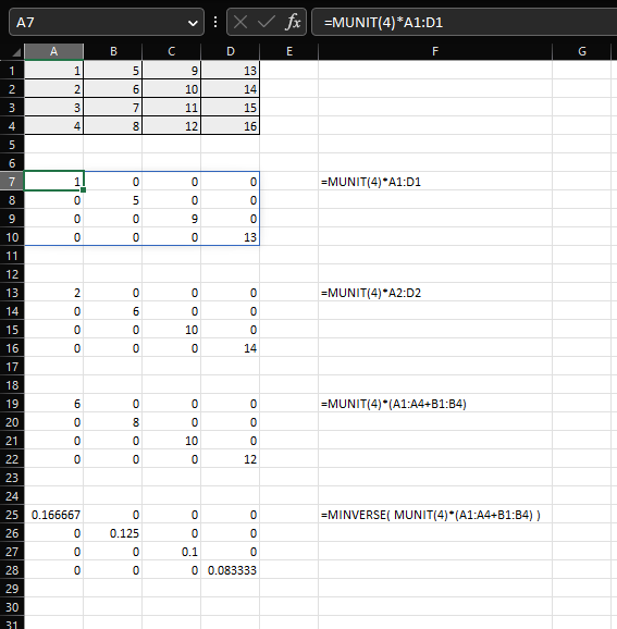 Creating Matrices That Contain Values Down Columns - Microsoft Community Creating Matrices That Contain Values Down Columns - Microsoft Community