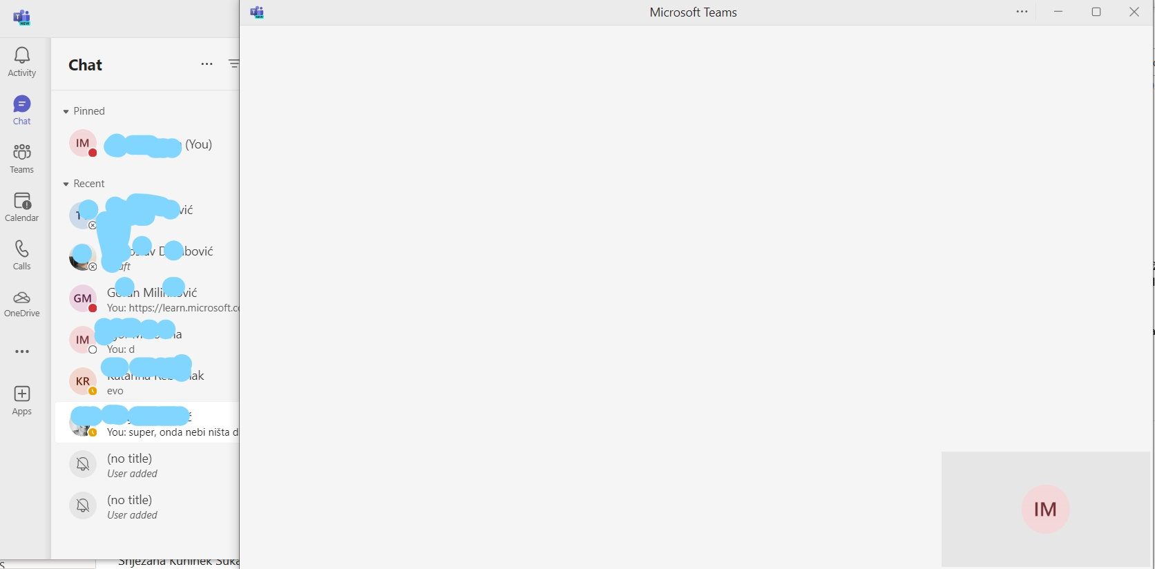 Teams work or school blank screen - Microsoft Community Teams work or school blank screen - Microsoft Community