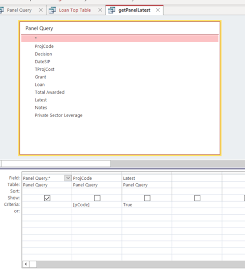 Microsoft Access Dbase Error Too Few Parameters Expected 1