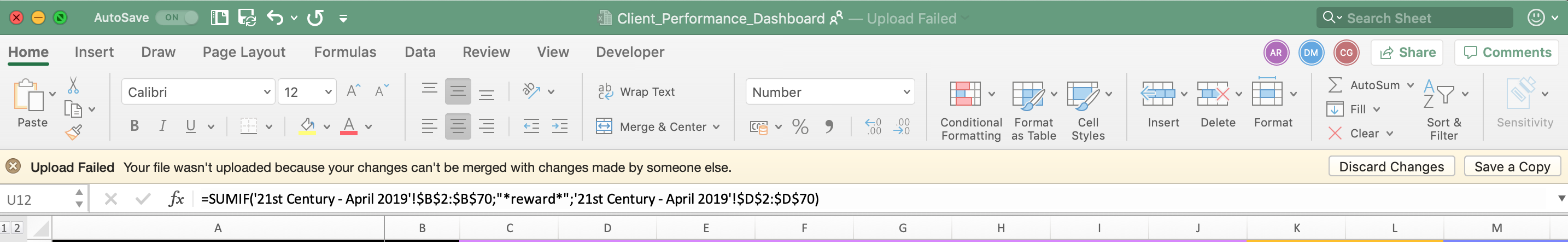 Excel Document Upload Fail Microsoft Community