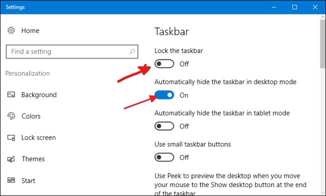 Task Bar Auto Hide Isnt Working Correcly Microsoft Community