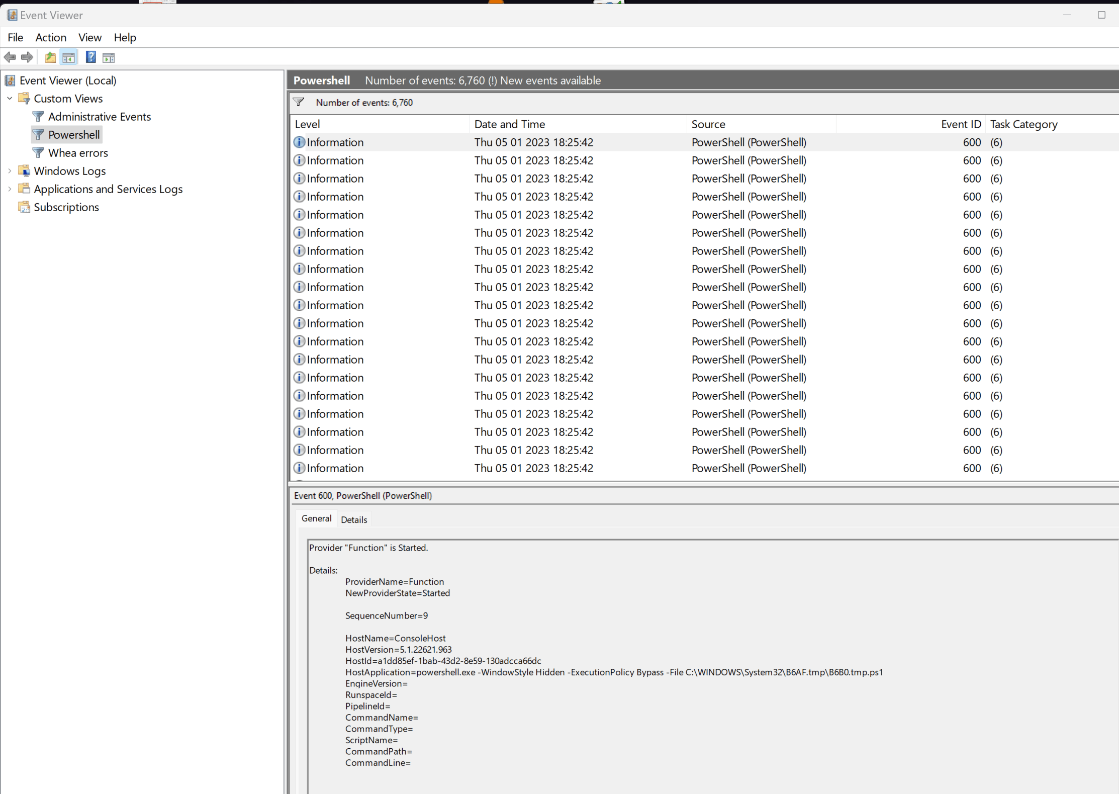 Powershell windows popping up every day, just for a second. - Microsoft ... Powershell windows popping up every day, just for a second. - Microsoft ...