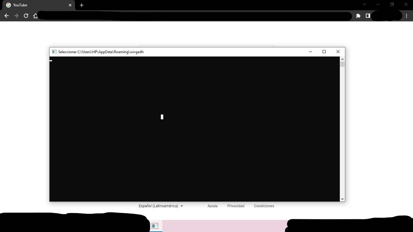 Me sale una ventana negra de windows. ¿Alguien me podria explicar a ... Me sale una ventana negra de windows. ¿Alguien me podria explicar a ...