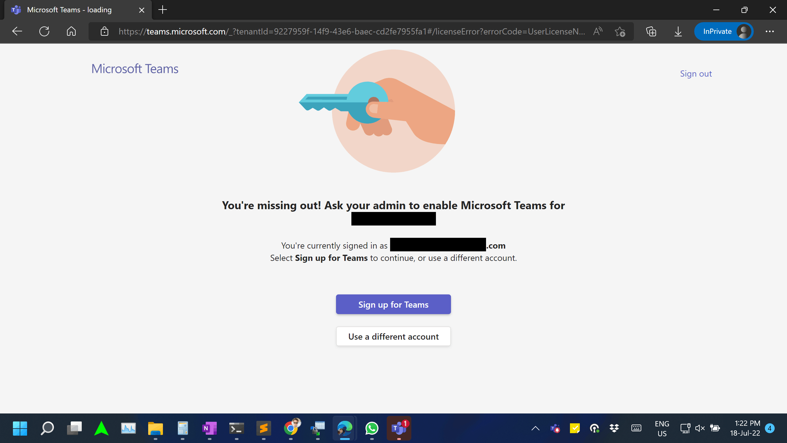 Unable to Login as Teams Admin. New Team Members are unable to access ... Unable to Login as Teams Admin. New Team Members are unable to access ...