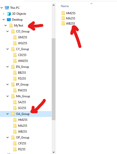 Create Folder Structure From An Excel List Of Names With Permissions Microsoft Community