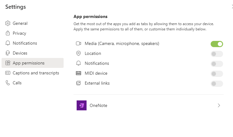Teams app permissions greyed out - Microsoft Community Teams app permissions greyed out - Microsoft Community