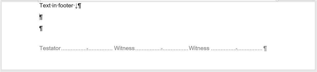 Display Issue With Mergefields Inside Footer Of Word Document Microsoft Community