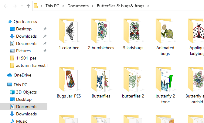 Can the file folders in documents be changed to look like the windows Microsoft Community