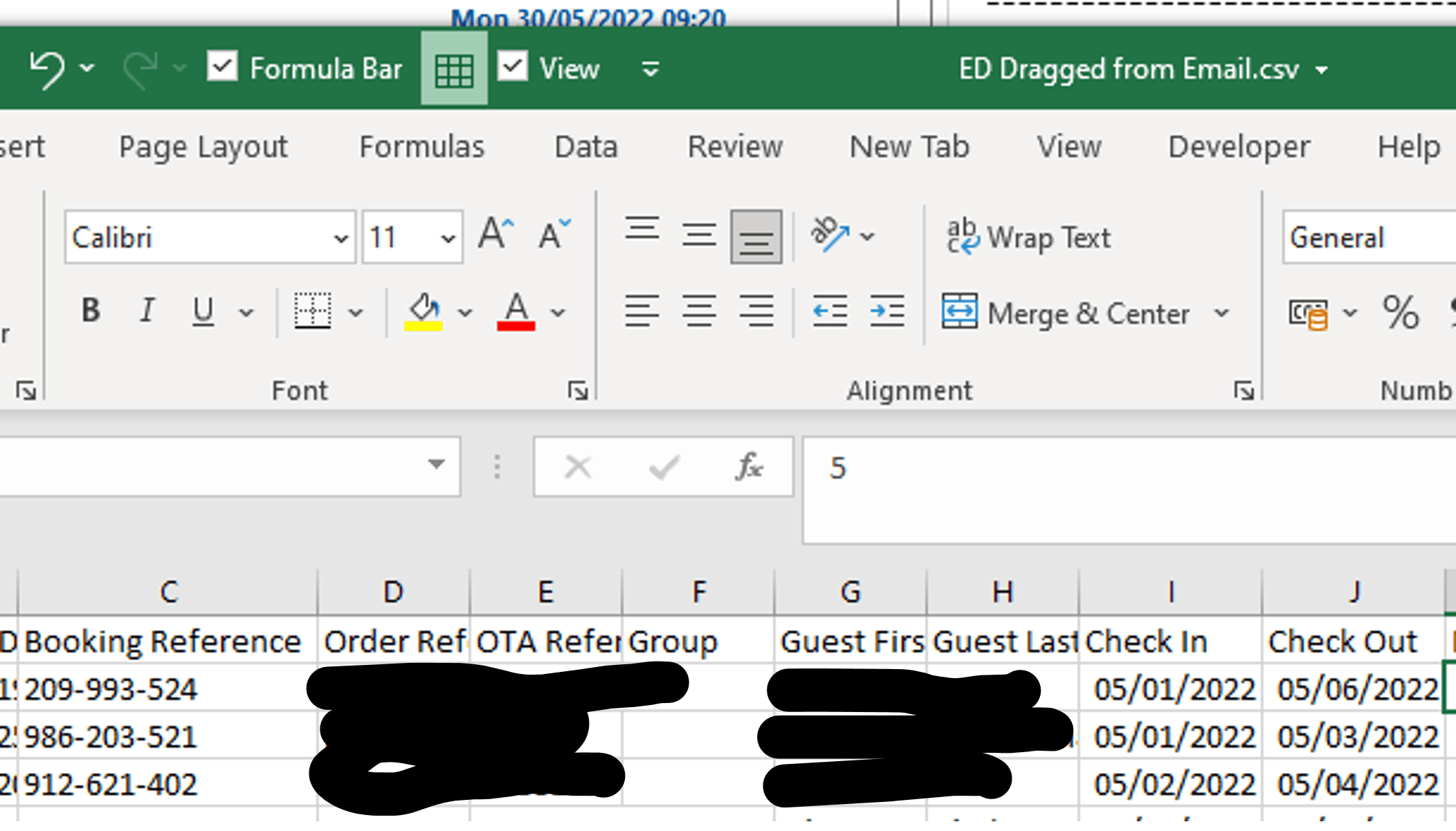 Excel Reading Csv File Incorrectly Microsoft Community
