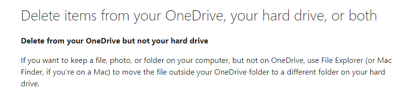 Local files gone after deleting files in Onedrive permanently ... Local files gone after deleting files in Onedrive permanently ...