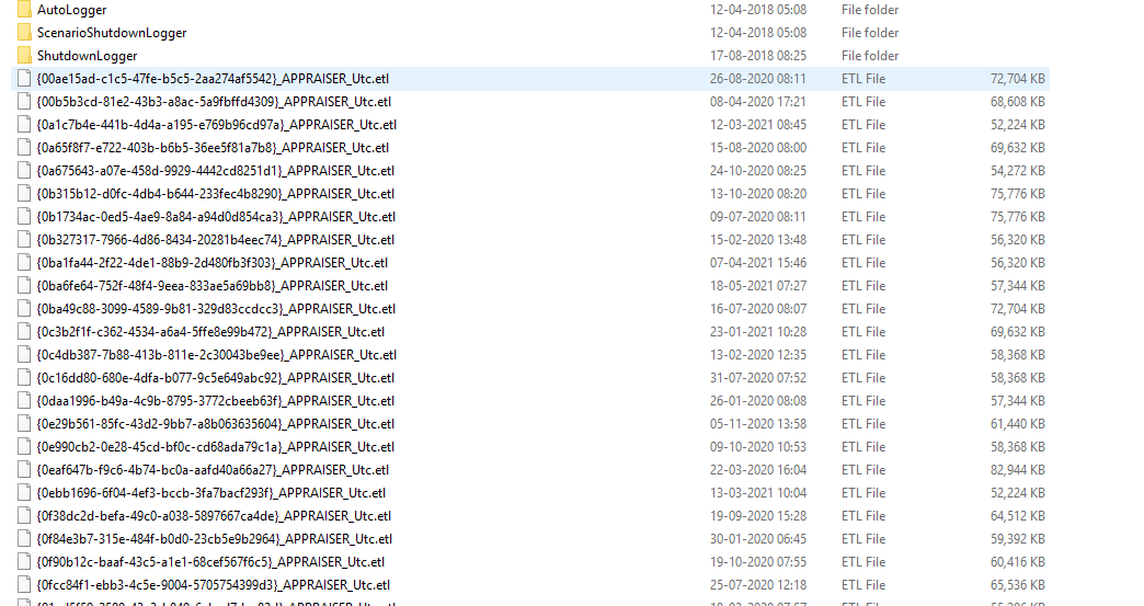 Can I Delete The C Programdata Microsoft Diagnosis Etllogs Folder Microsoft Community