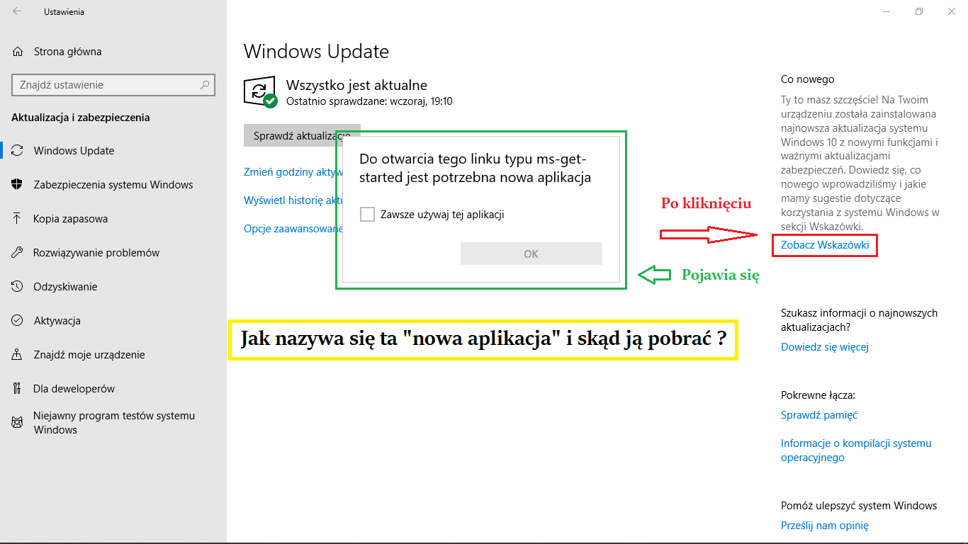 Aplikacja do otwarcia pliku Aplikacja do otwarcia pliku