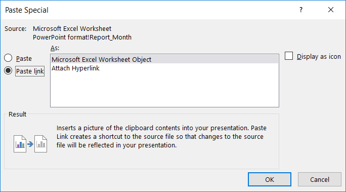 Error Pasting Excel Chart Objects And Excel Worksheet Objects In Microsoft Community