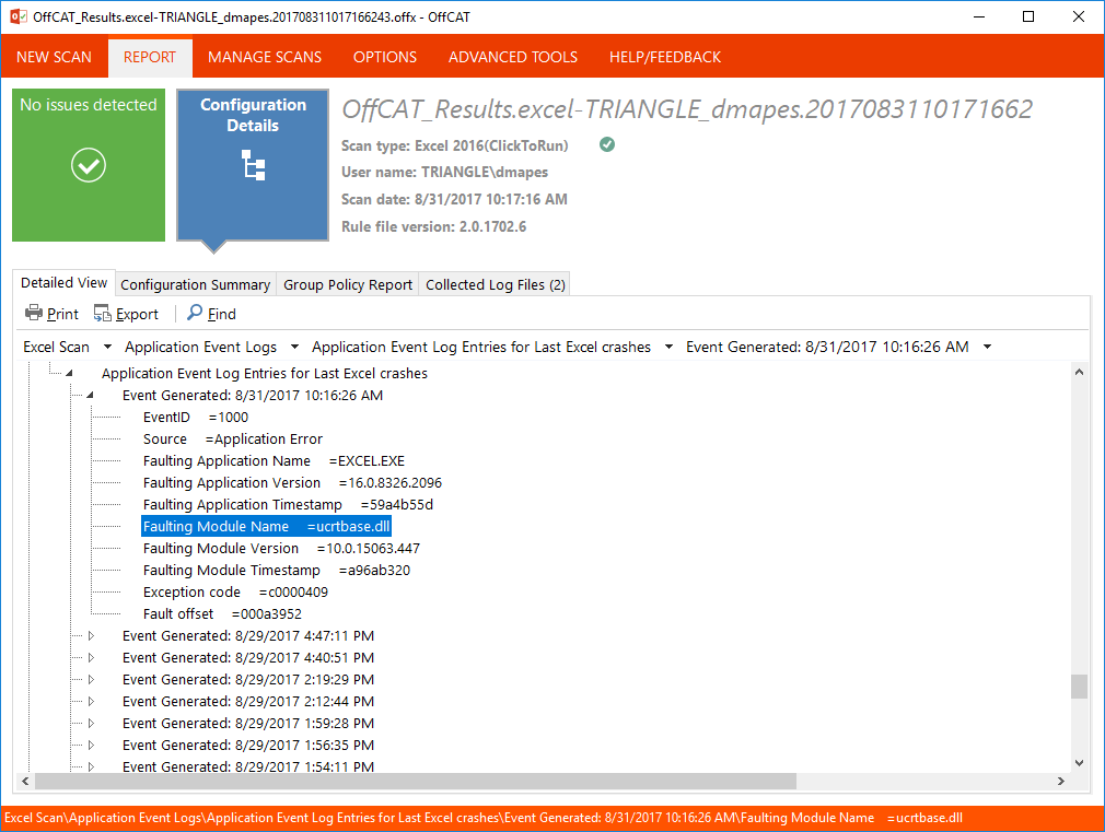 Faulting Module Name Ucrtbase Dll Faulting Application Name Microsoft Community