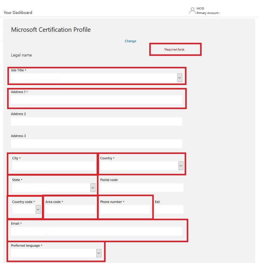 Schedule With Pearson Vue Issue Profile Save And Continue Training